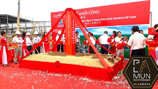 Lễ Khởi Công Công Trình Công ty Công Nghệ Sinomag Việt Nam - Tập đoàn ...