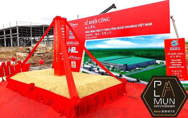 Lễ Khởi Công Công Trình Công ty Công Nghệ Sinomag Việt Nam - Tập đoàn ...
